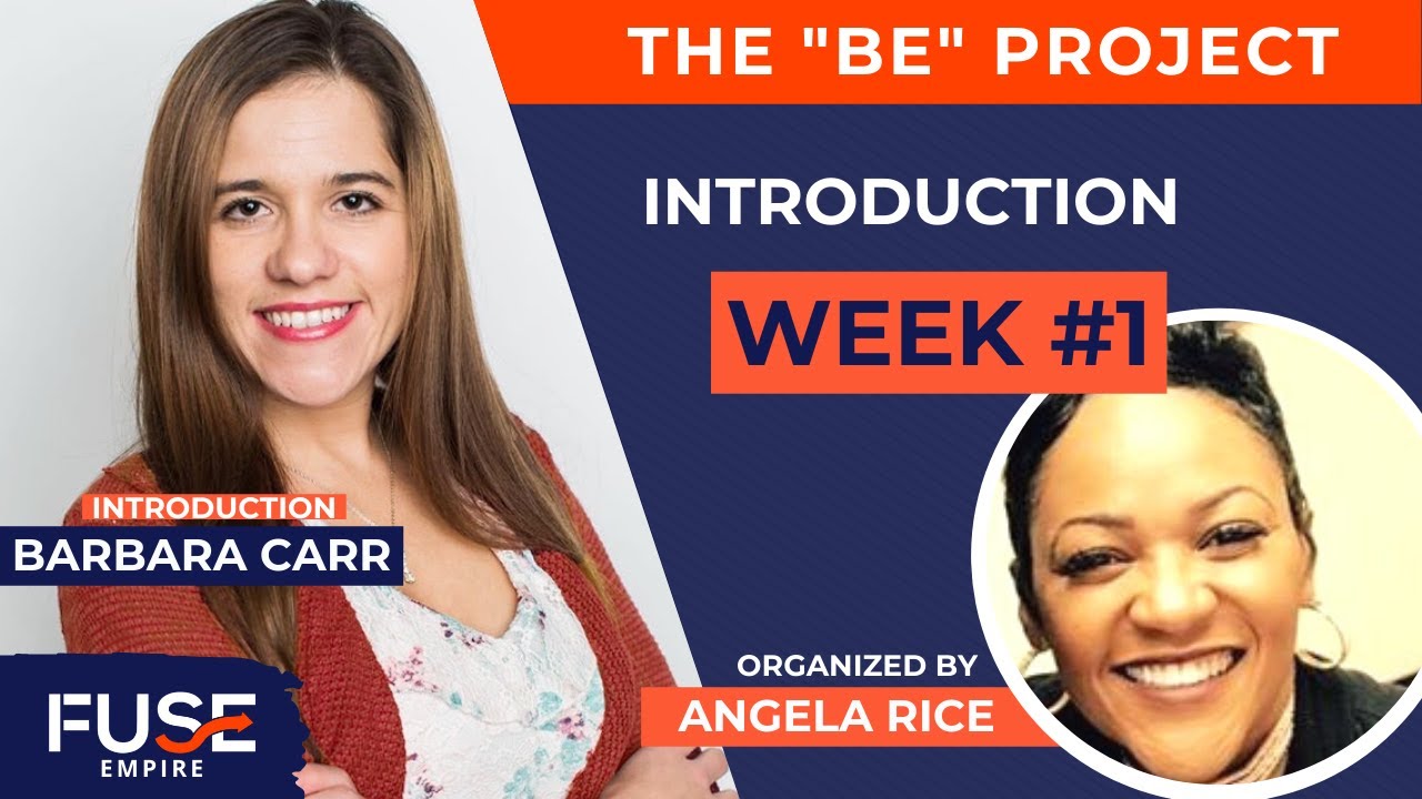 The BE Project Week 1 Introduction - YouTube
