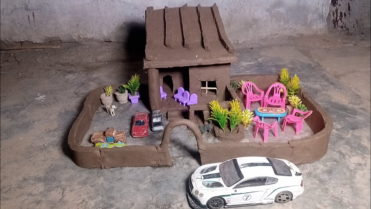 How to House Makeing clay making videos at home natural clay art #diy # ...