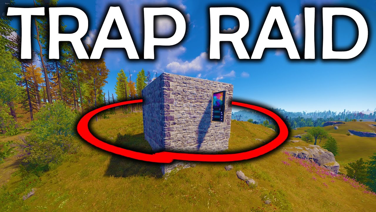Server ASSEMBLES to RAID OUR TRAP BASE Ft. Dirtrider479 4/5 - Rust - YouTube