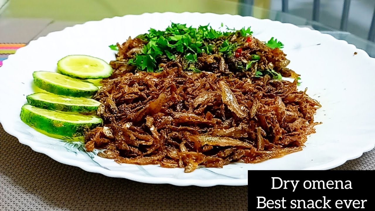 How to make dry omena/dagaa so tasty, easy to make/nice snack - YouTube