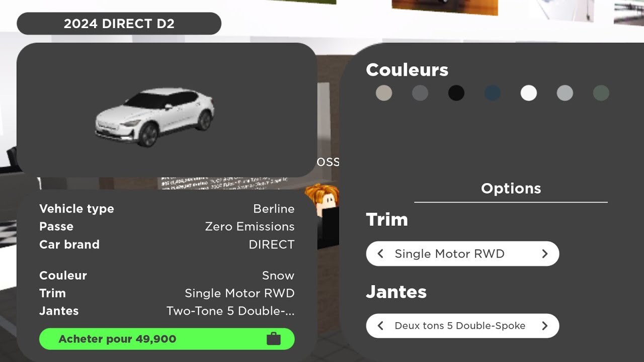 2024 Direct D2 (Single Motor RDW) Présentation Greenville Roblox - YouTube