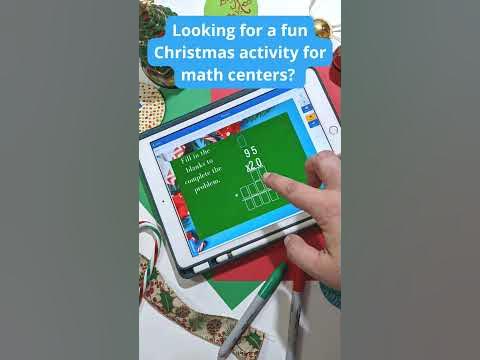 Christmas Math Center Build an Elf double digit multiplication math ...