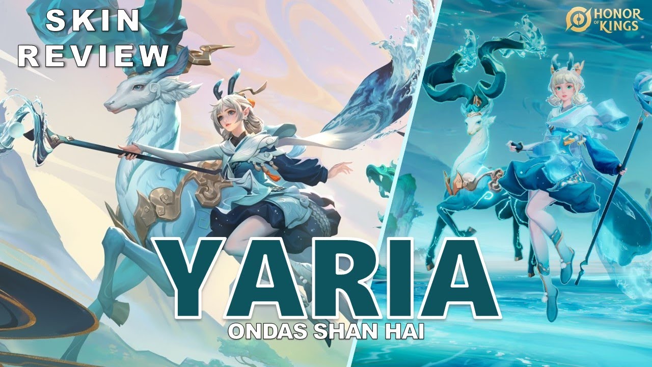 A BELÍSSIMA SKIN GRÁTIS DA YARIA - ONDAS SHAN HAI NO HONOR OF KINGS ...