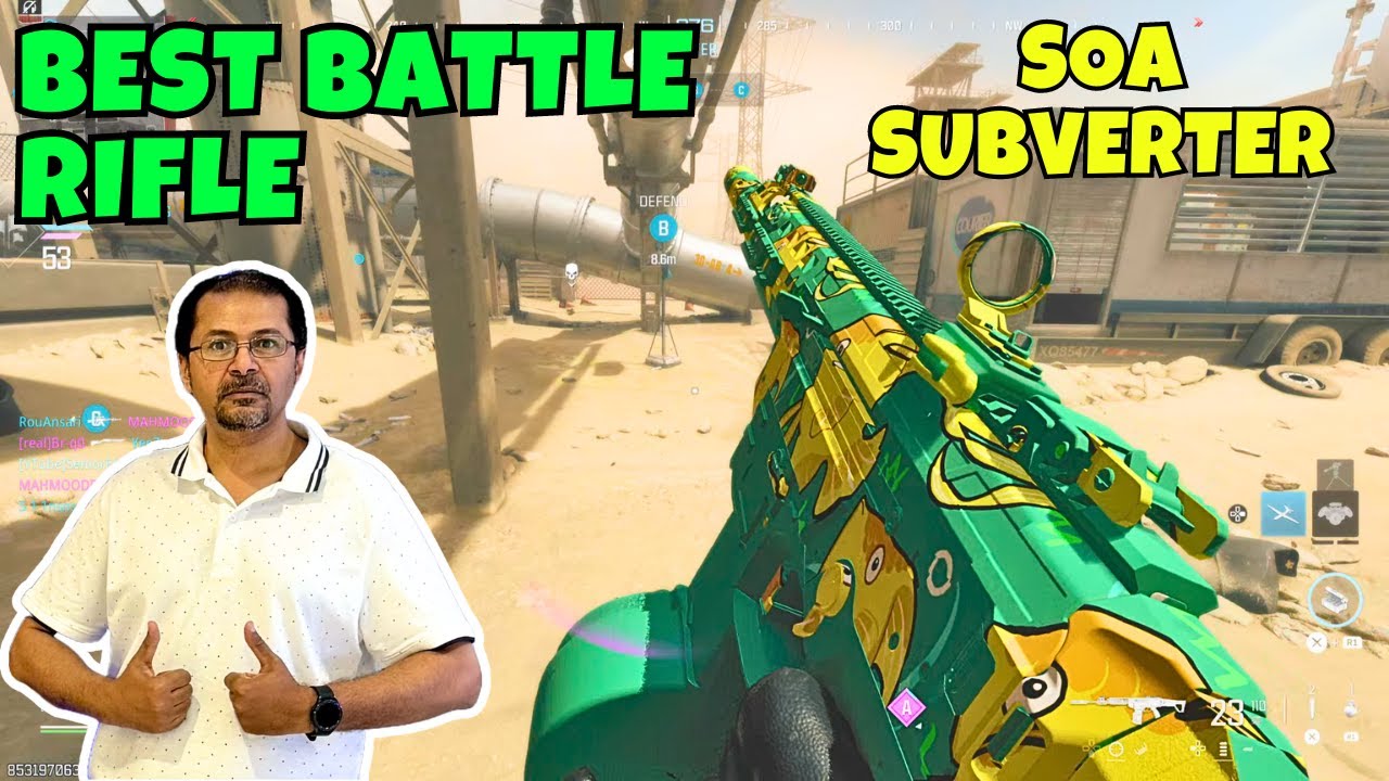 The *BEST* Battle Rifle - Senior crushes with SOA Subverter in MW3 ...