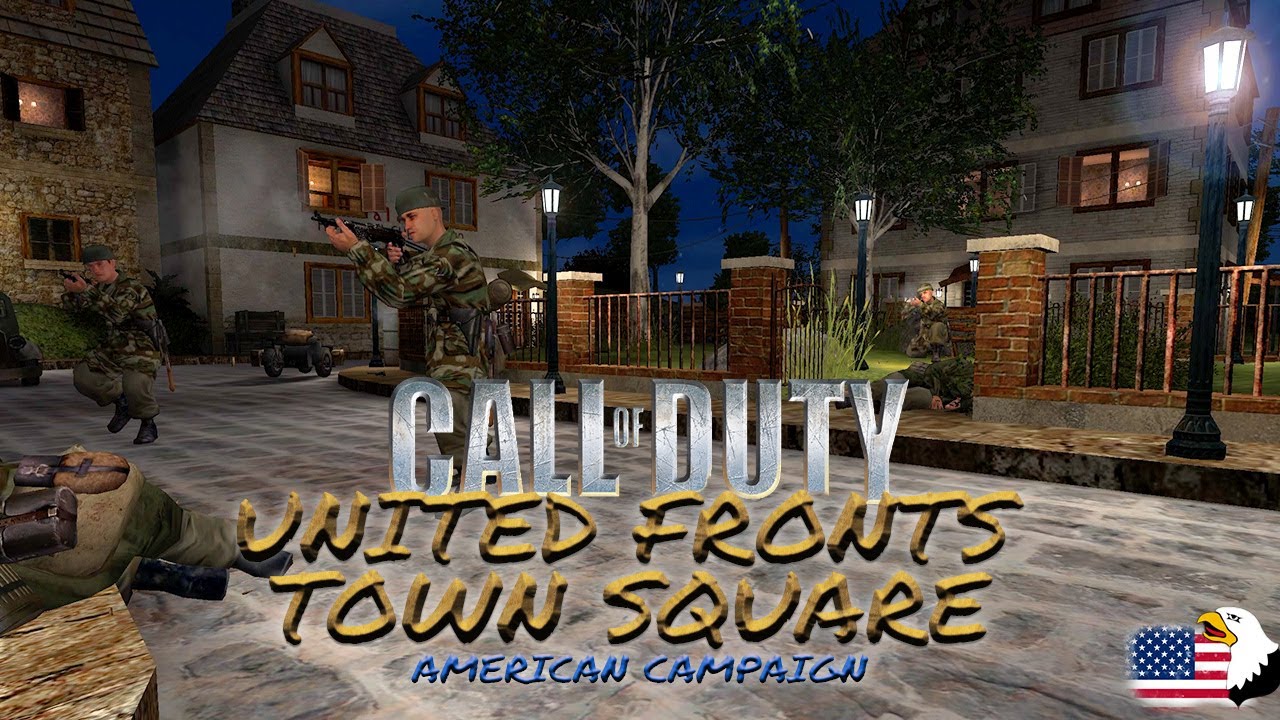 Call of Duty United Fronts: Town Square VETERAN Gameplay - YouTube