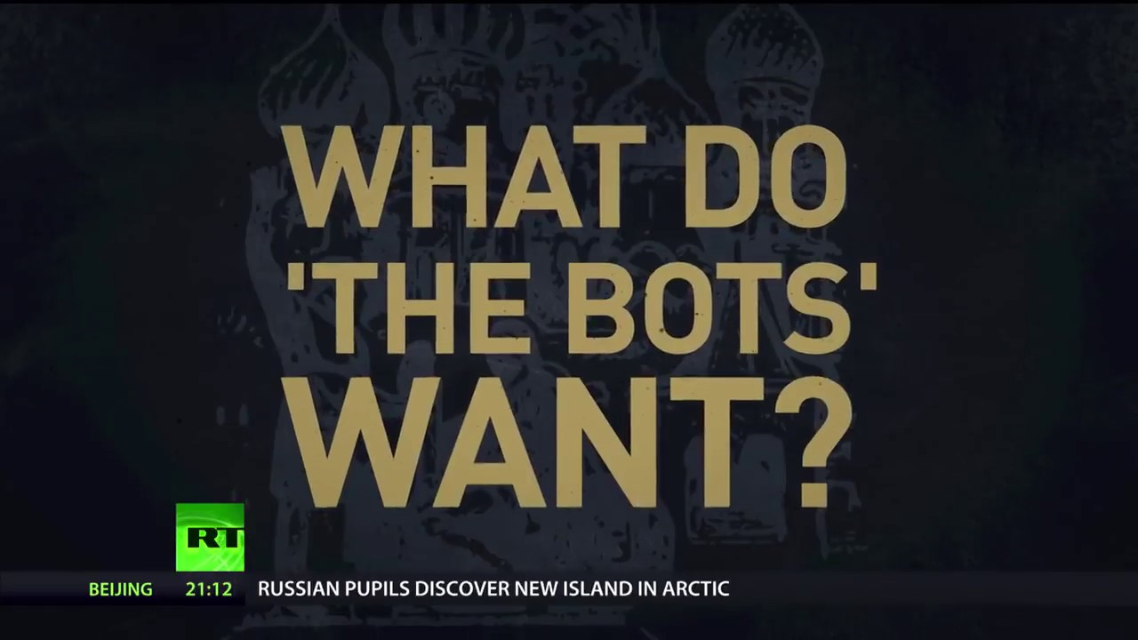 Russian Troll Bots Reveal Themselves - YouTube
