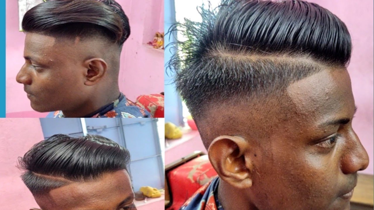 zero high fade slope hair cutting for boys - YouTube