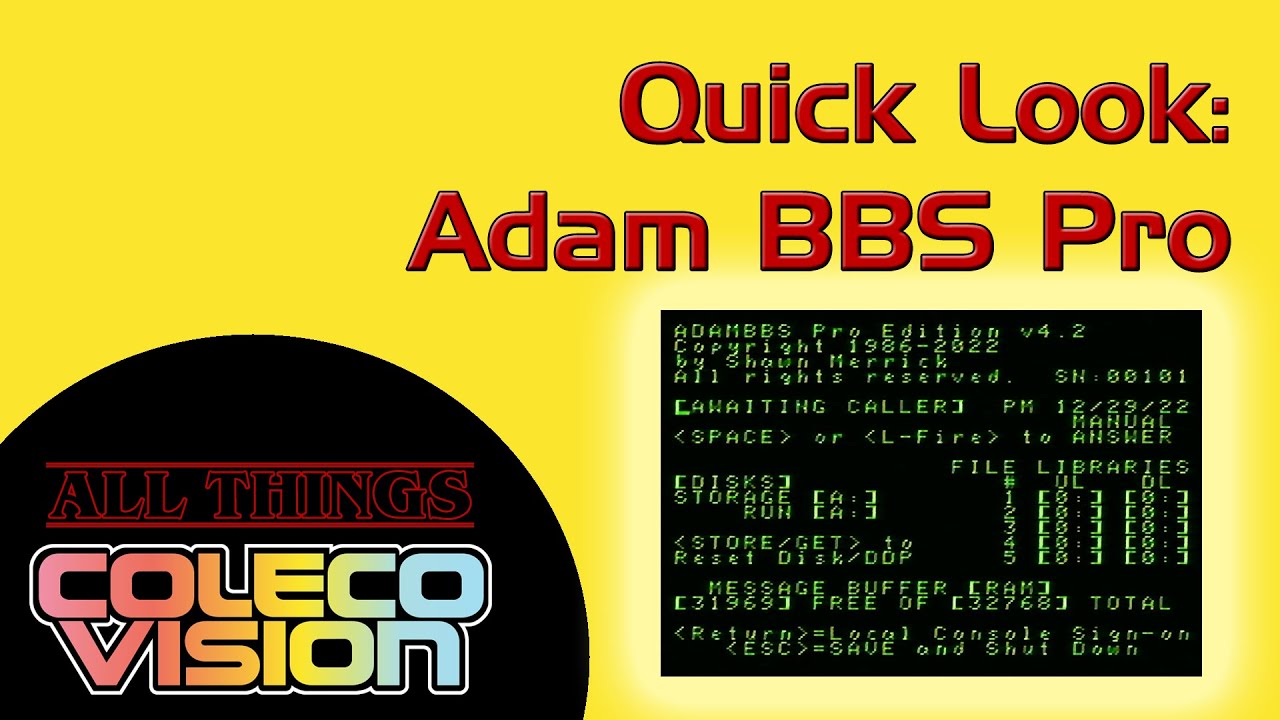 Quick Look: Adam BBS Pro - YouTube