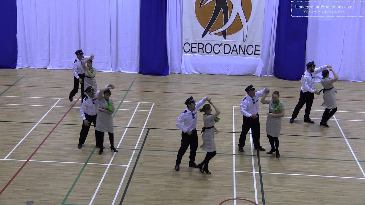 Ceroc Auckland Champs 2015 Teams Beg Norwest - YouTube
