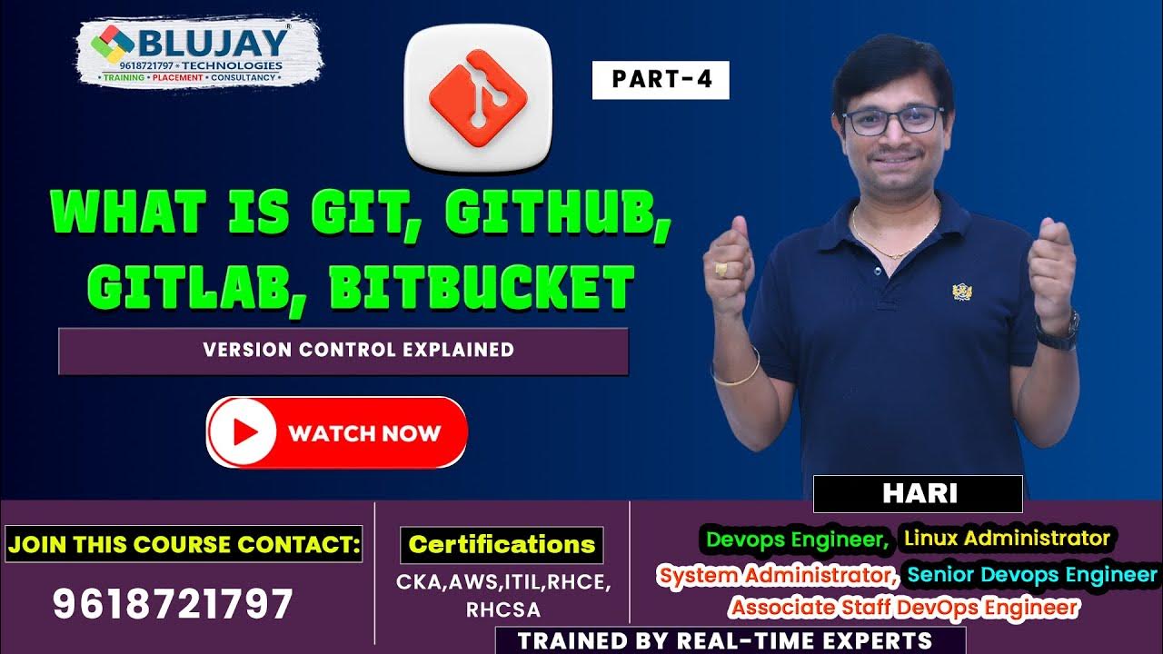 What is Git, GitHub, GitLab, Bitbucket | Version Control Explained | Part-4 - YouTube