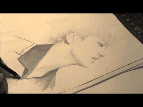 Drawing Seventeens Hoshi - YouTube