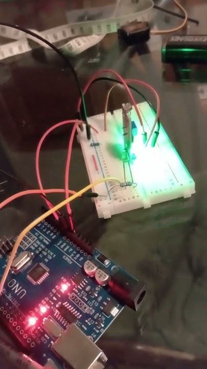 Arduino Light Sensor LED Night Light - YouTube