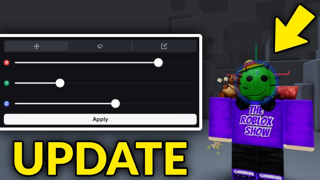 How To ADJUST Your ITEMS On Roblox (MASSIVE UPDATE) - YouTube