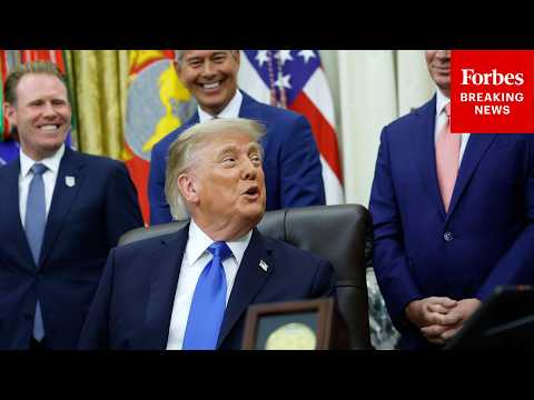 LIVE: President Trump Holds Public Event And Takes Questions From Reporters At The White House