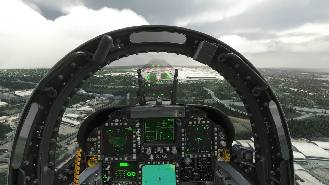Microsoft Flight Simulator MSFS LHR rain - YouTube