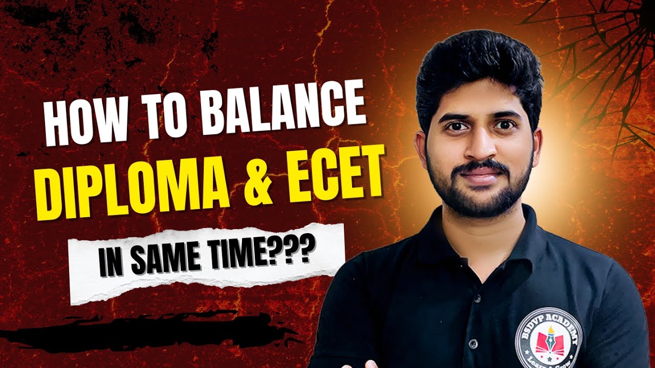 How to Balance Diploma exams + ECET exam in same time??? | Best ...