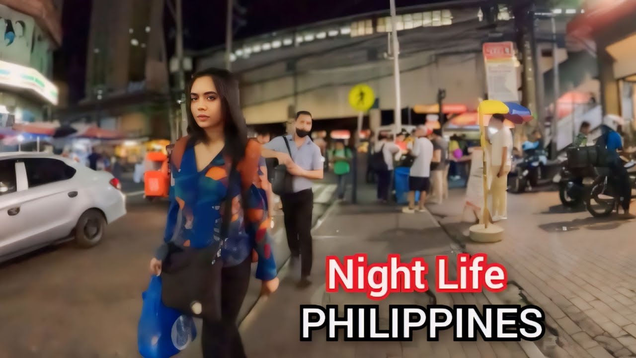 Night Walking Tour in Cubao, Quezon City, Philippines -Virtual Tour ...