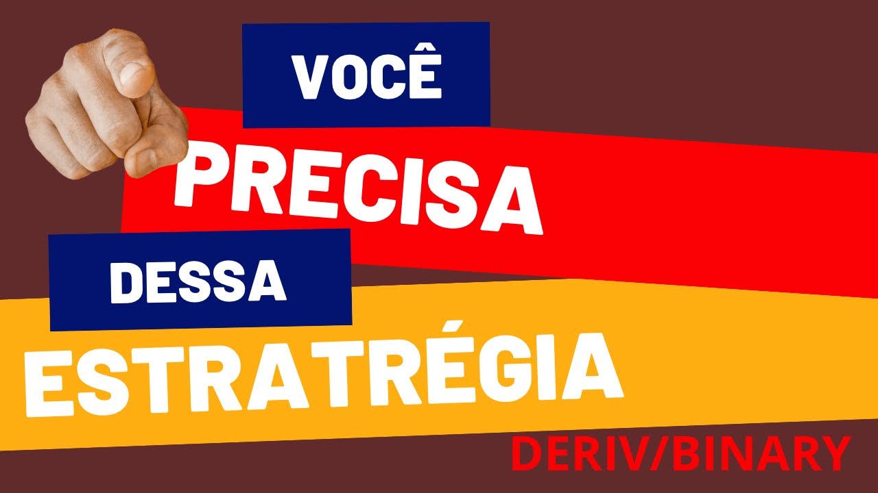 Estratégia simples, para bater a meta todo dia!!! DERIV/BINARY - YouTube
