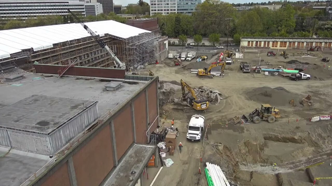 Benson Tech Construction Timelapse June 2022 - YouTube