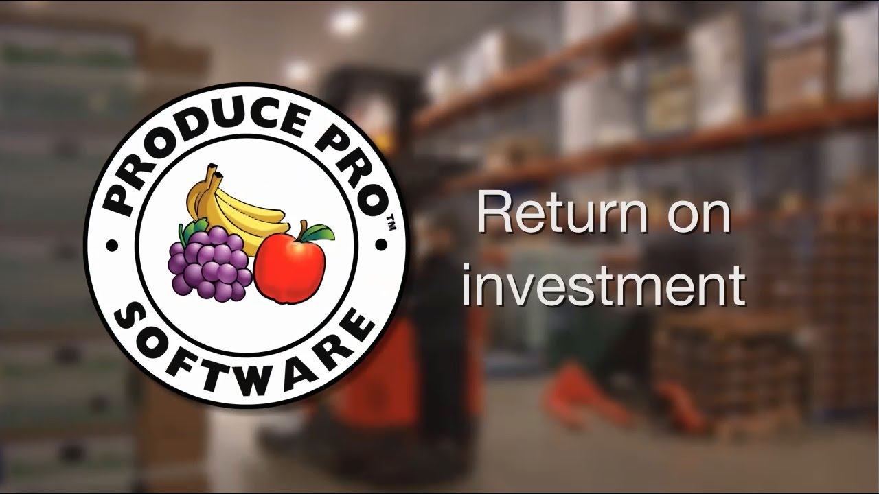 Return on Investment | Produce Pro Software - YouTube
