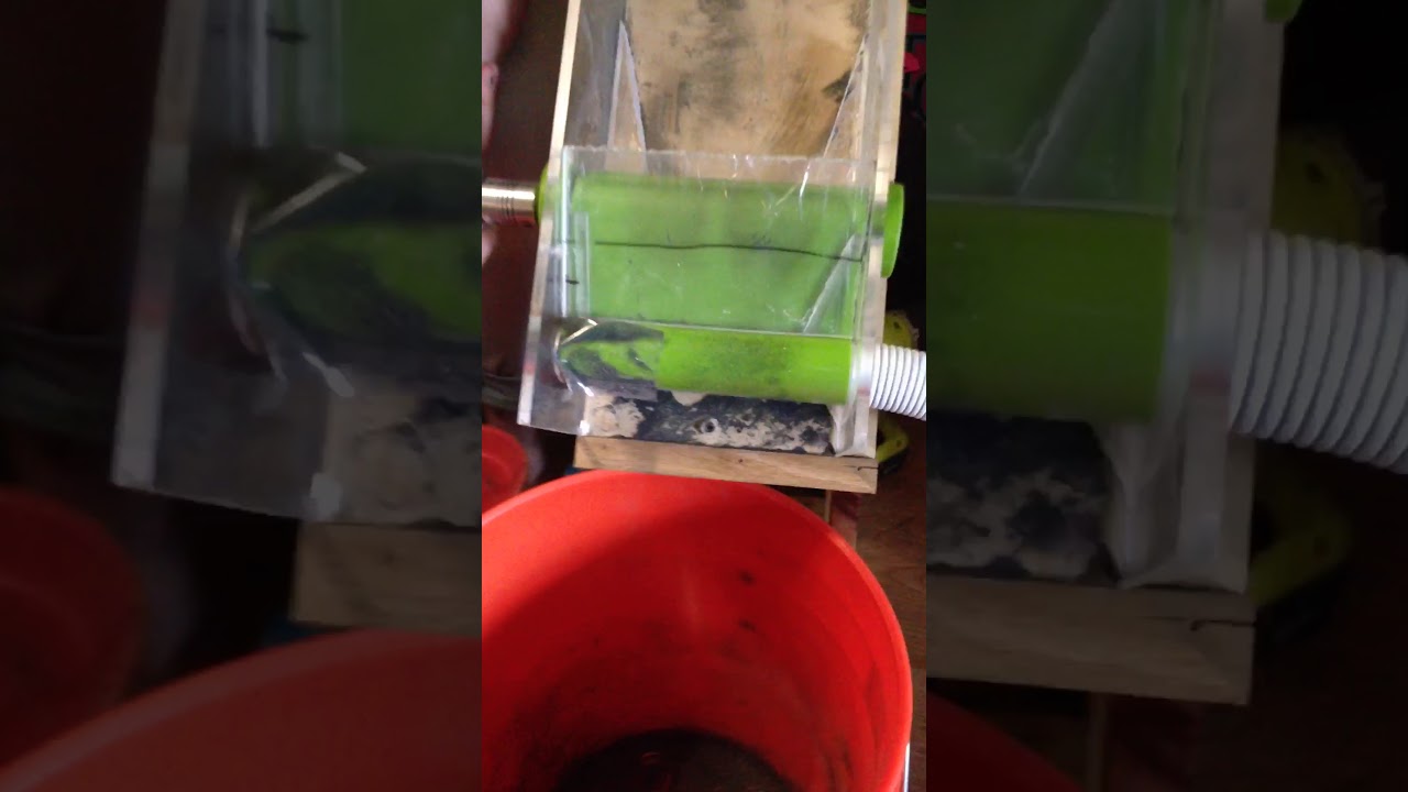 Spin It off Black Sand Magnetic Separator G2 dry demonstration - YouTube