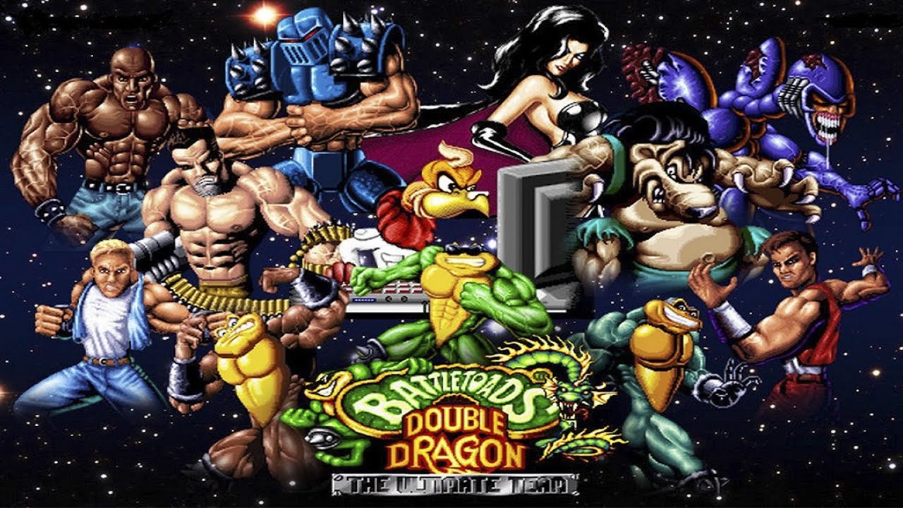 RETROPLAY SNES/ DOBLE DRAGON & BATTLETOADS ALL BOSSES, TODOS LOS JEFES /GAMEPLAY - YouTube