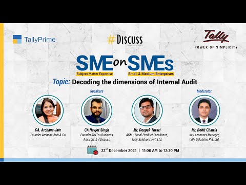 Decoding the Dimensions of Internal Audit | SME on SMEs - YouTube
