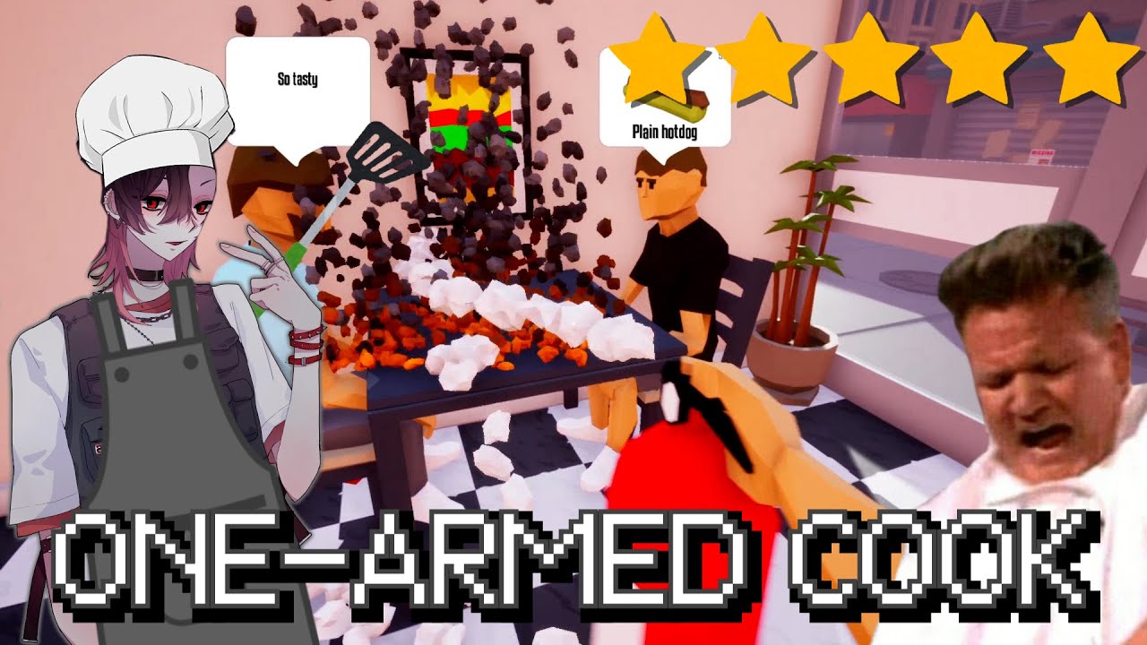 『One-Armed Cook精華』請給我們的餐廳5星好評!! - YouTube