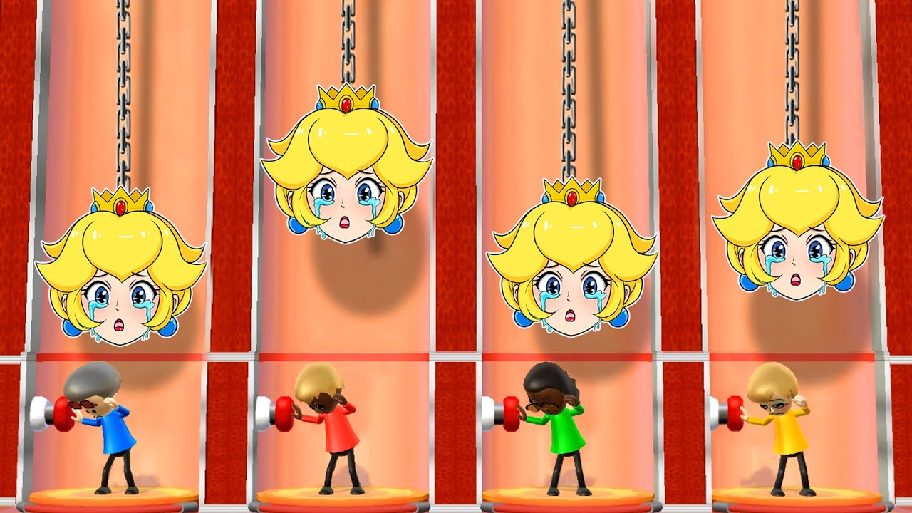 Wii Party Series - All Score Minigames Play as Toad (Master Difficulty ...