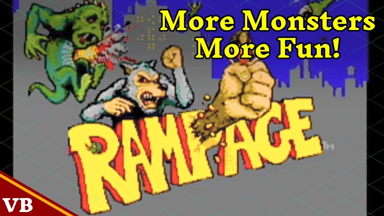 Midway Arcade Treasures - Rampage (1986) - Nostalgic Notions - YouTube