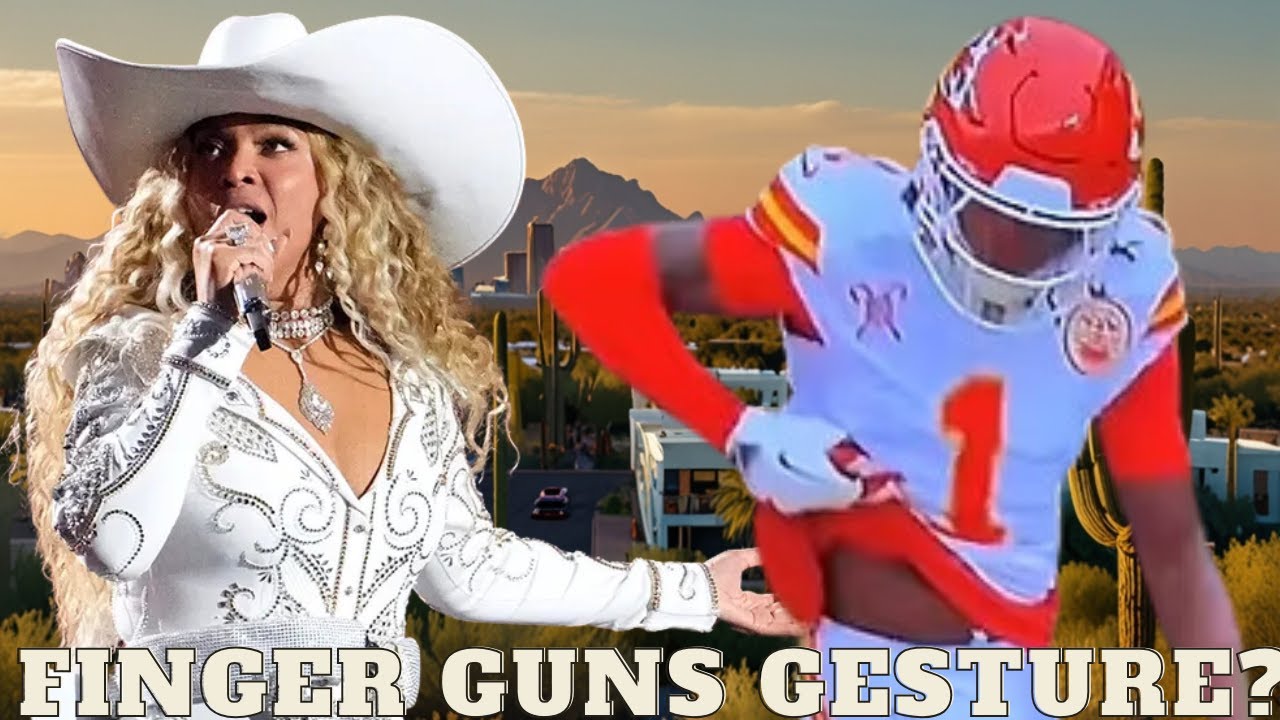 Beyonce Finger Guns Gets No Penalty While NFL Players Are Flagged - YouTube