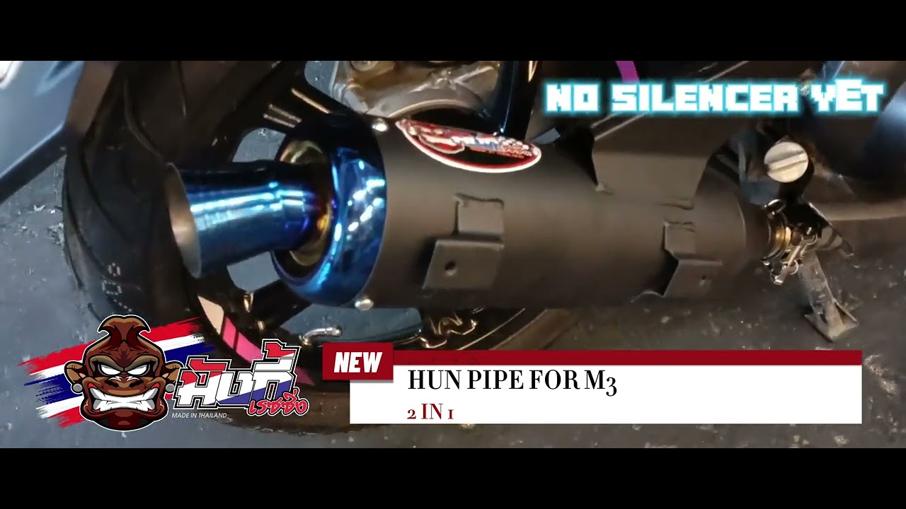 HUN PIPE 2 IN 1 FOR M3 SOUND CHECK - YouTube