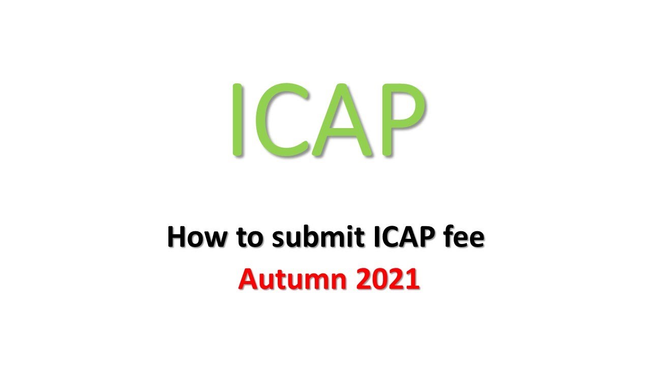 How to submit ICAP Exam fee || ICAP ONLINE Exam fee submission tutorial ...