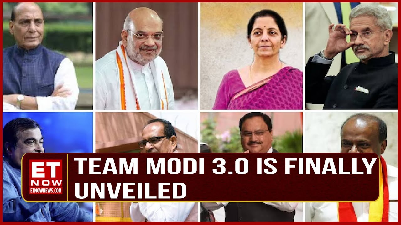 PM Modi Unveils Full List of Key Cabinet Portfolios for Third Term ...