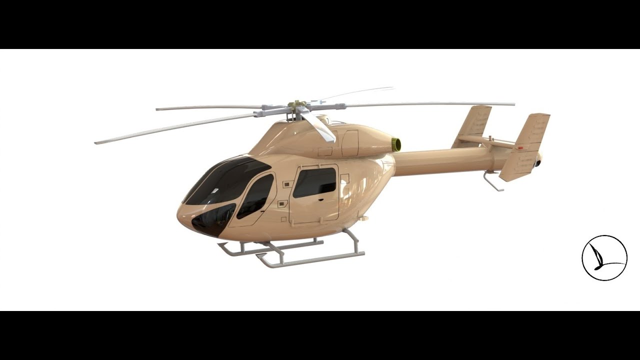 MD900 Explorer 3D print model assembly video - YouTube