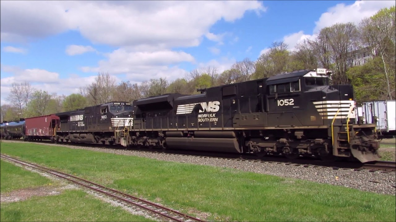 NS Lehigh Line - Philipsburg, NJ - April 11, 2020 - YouTube