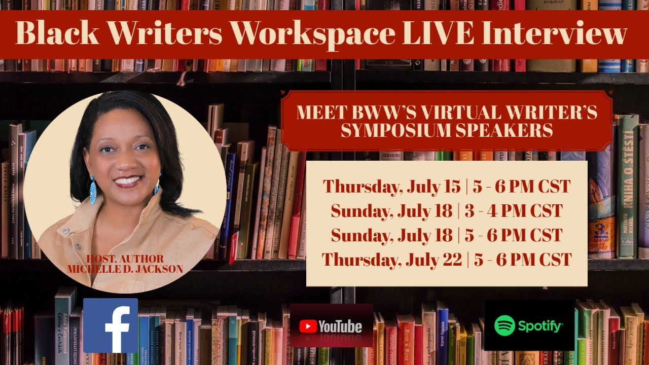 Author Michelle D. Jackson Interview w/ BWW Symposium Speakers - YouTube