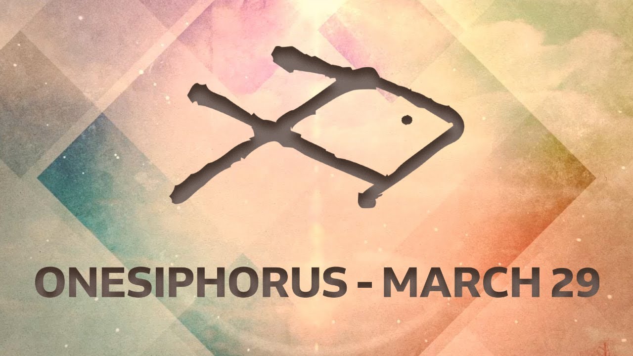 Onesiphorus - Sunday Service (March 29) - YouTube