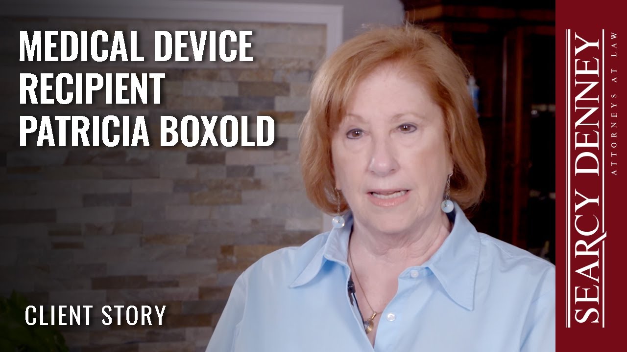 Medical Device Recipient Patricia Boxold - YouTube