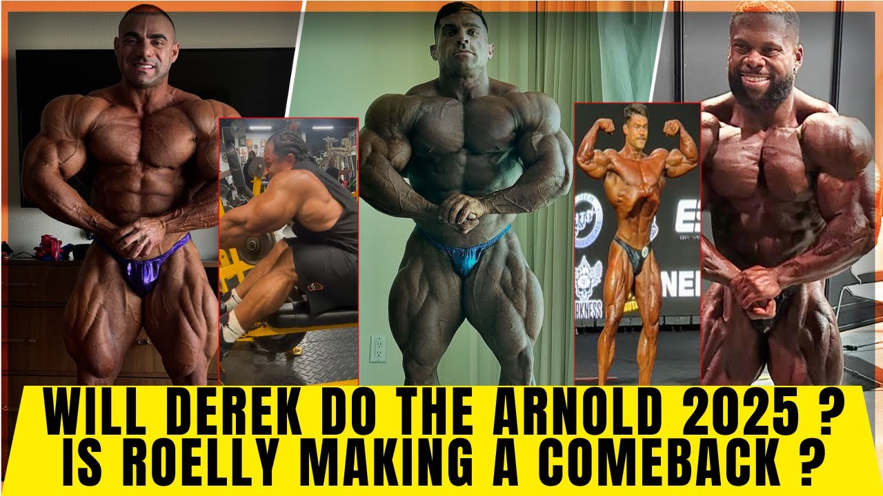Will Derek do the Arnold ? Brandao might compete soon + Keone was the ...