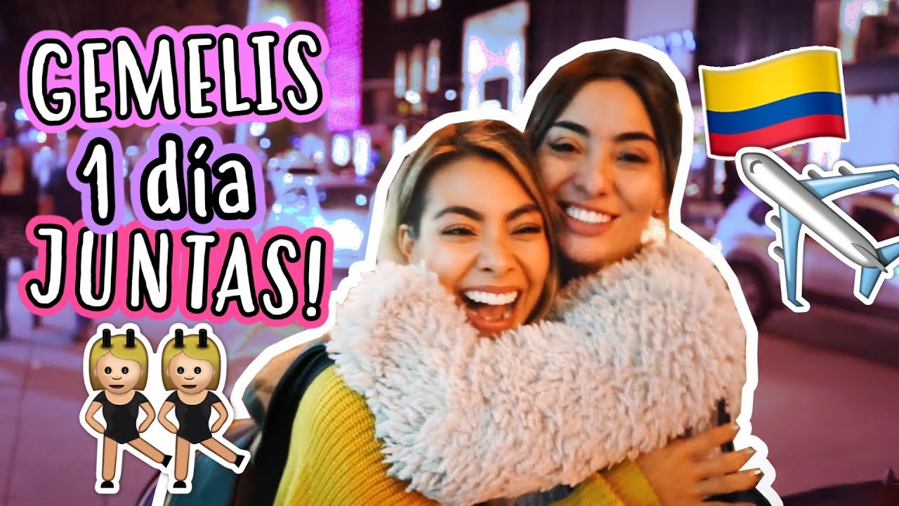 REENCUENTRO CON MI GEMELA PERDIDA LA MAFE MENDEZ!!! *Todo 1 día juntas ...