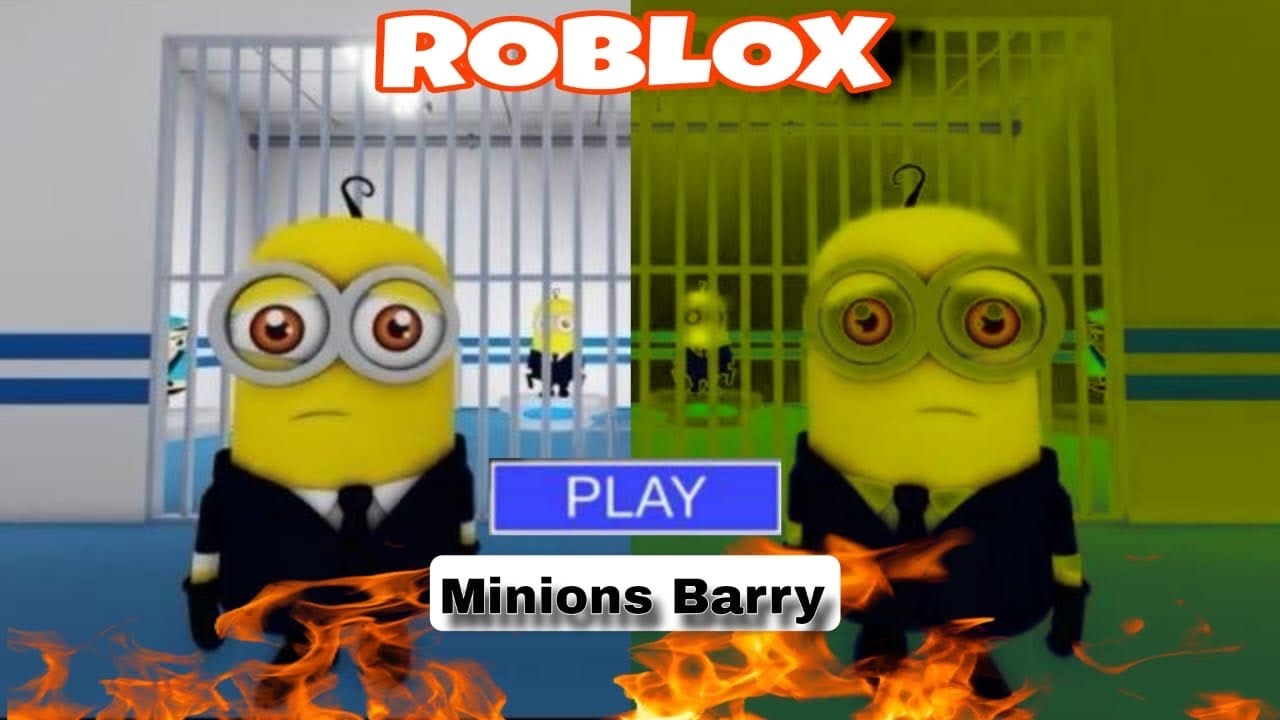 🏰MINIONS BARRY'S PRISON RUN OBBY! - YouTube