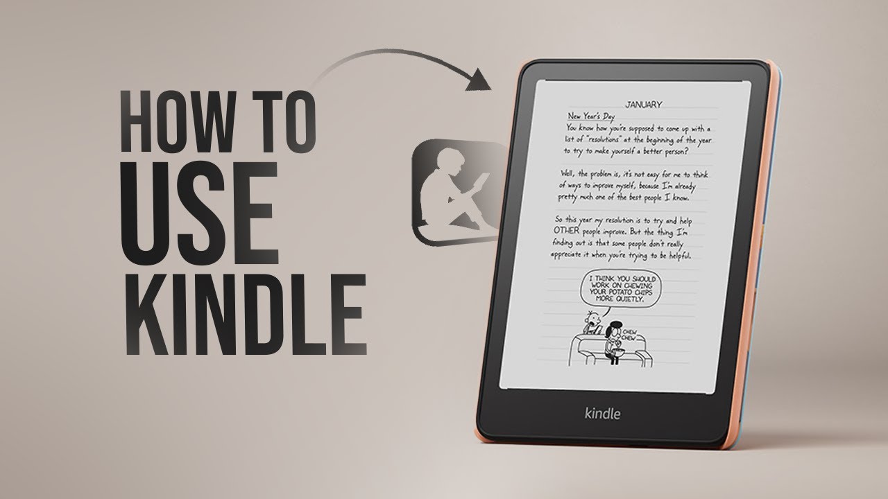 How to Use Amazon Kindle (guide) - YouTube