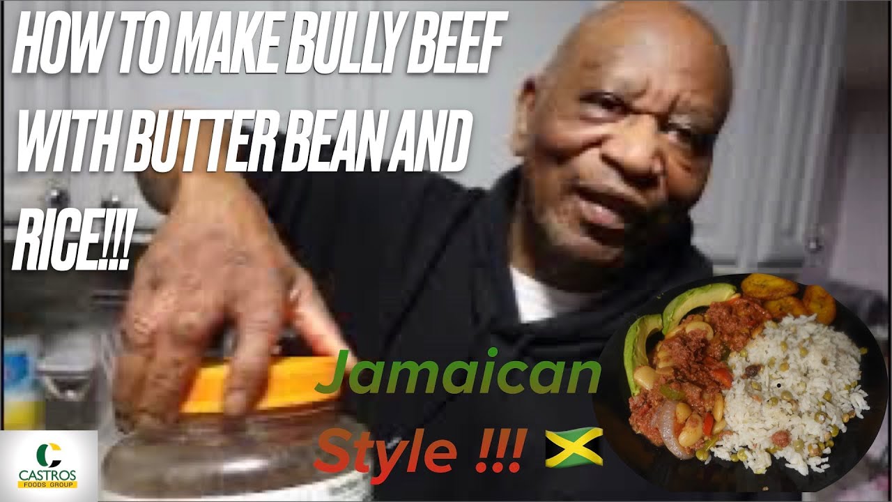 Castro's Kitchen | 🇯🇲Bully Beef with Butter Beans and Gungo Peas and ...