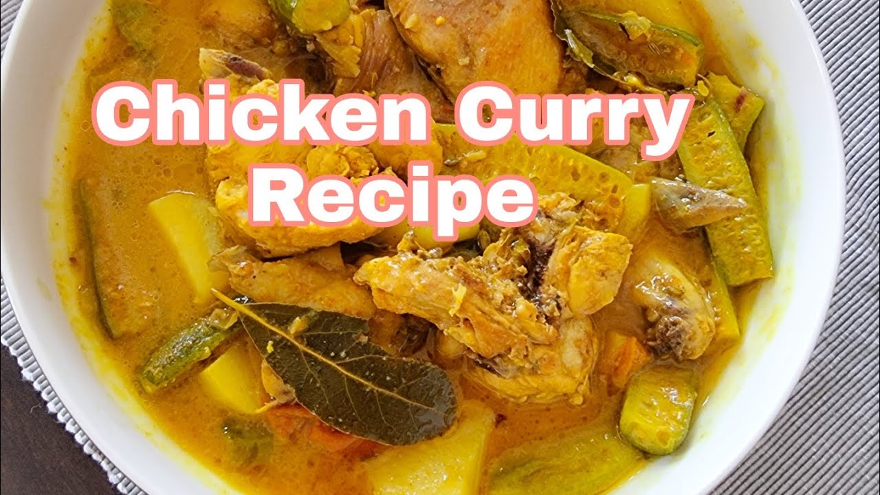 Simple Mild Chicken Curry Recipe | Chicken Curry - YouTube
