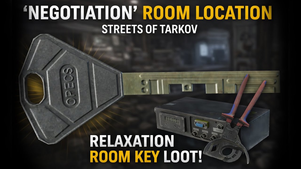 "Negotiation" Room Location - Relaxation Room Key Spawn | Streets of ...
