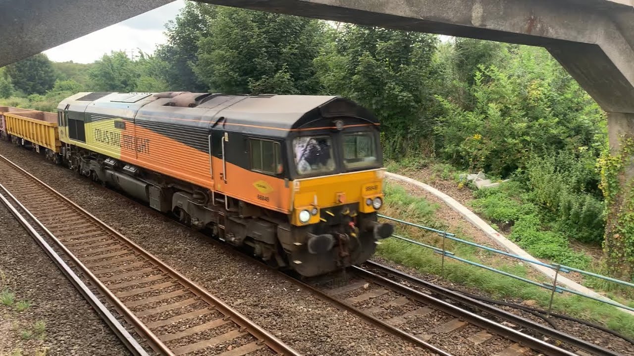 Class 66 | 66849 ‘Wylam Dilly’ | Colas Rail Freight - YouTube