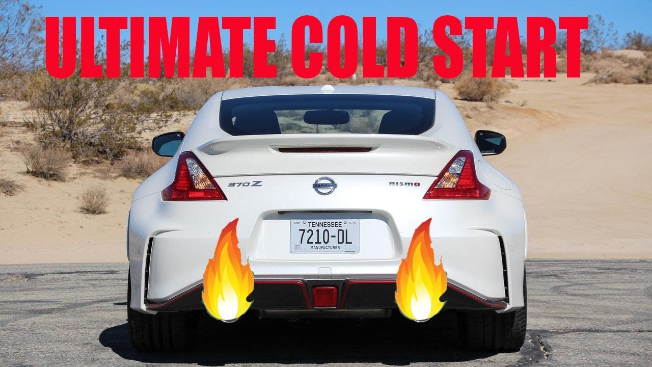 Nissan 370z ULTIMATE Cold Start | First start in FOUR MONTHS! - YouTube