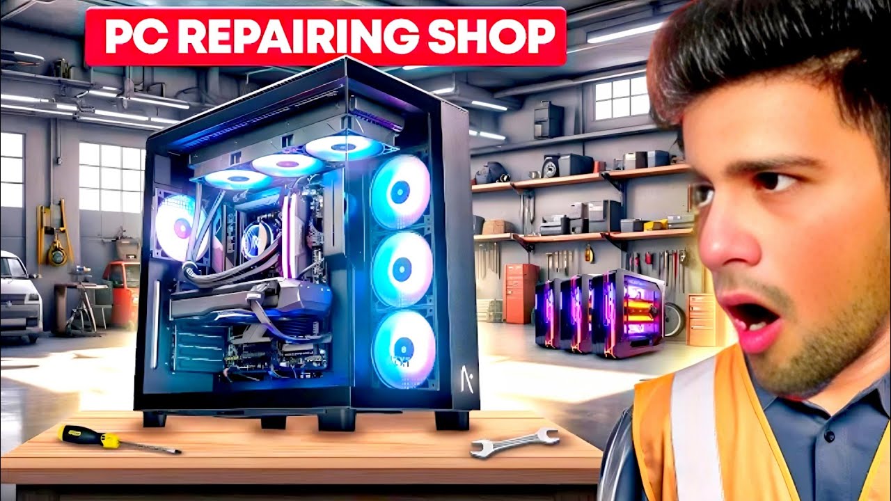 I OPENED A NEW GAMING PC SHOP! 😍 PC BUILDING SIMULATOR | #01 - YouTube