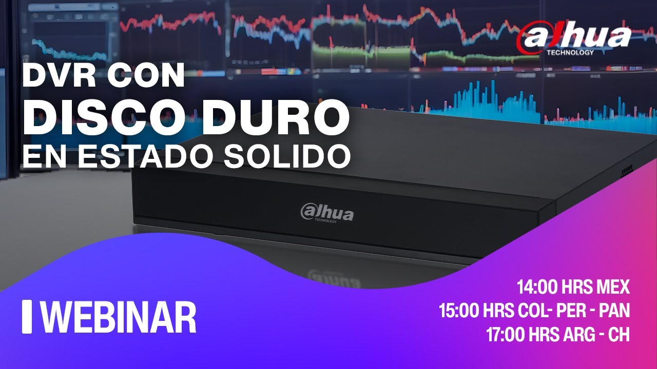 Innovación en almacenamiento en DVR's de Dahua - YouTube
